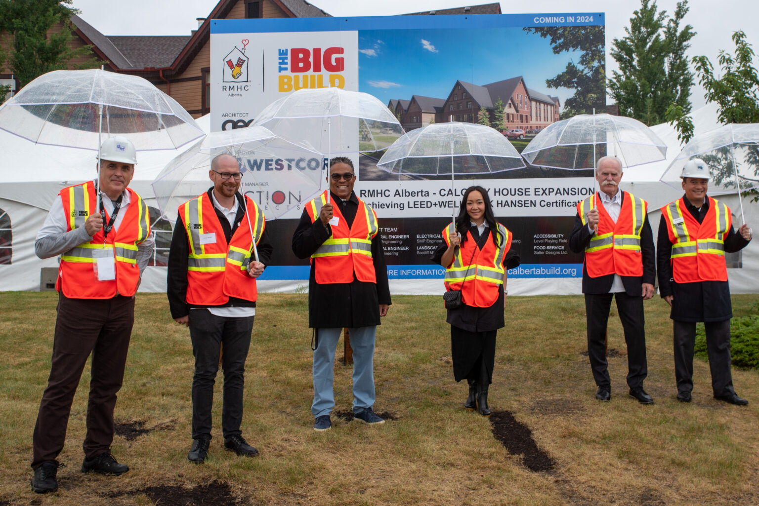RMHC Alberta Celebrates a Construction Milestone - Ronald McDonald ...
